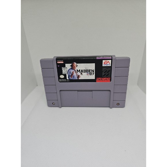 EA Sports | Video Games & Consoles | Madden Nfl 97 Snes Super Nintedno ...